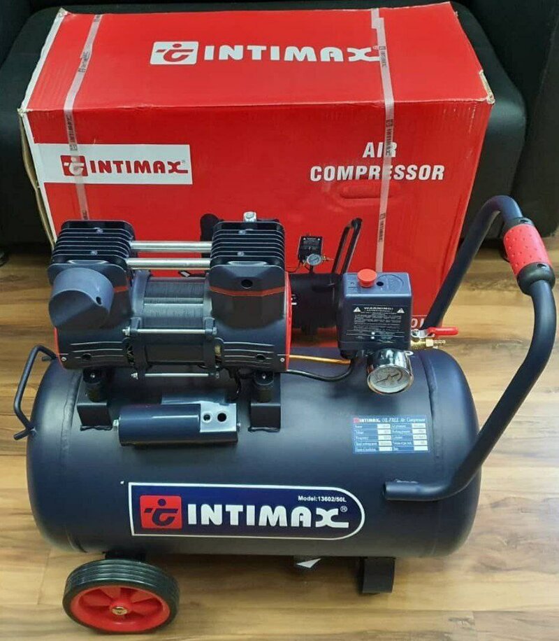 کمپرسور باد 30 لیتری سایلنت اینتیمکس INTIMAX مدل 30L - ابزار پلاس