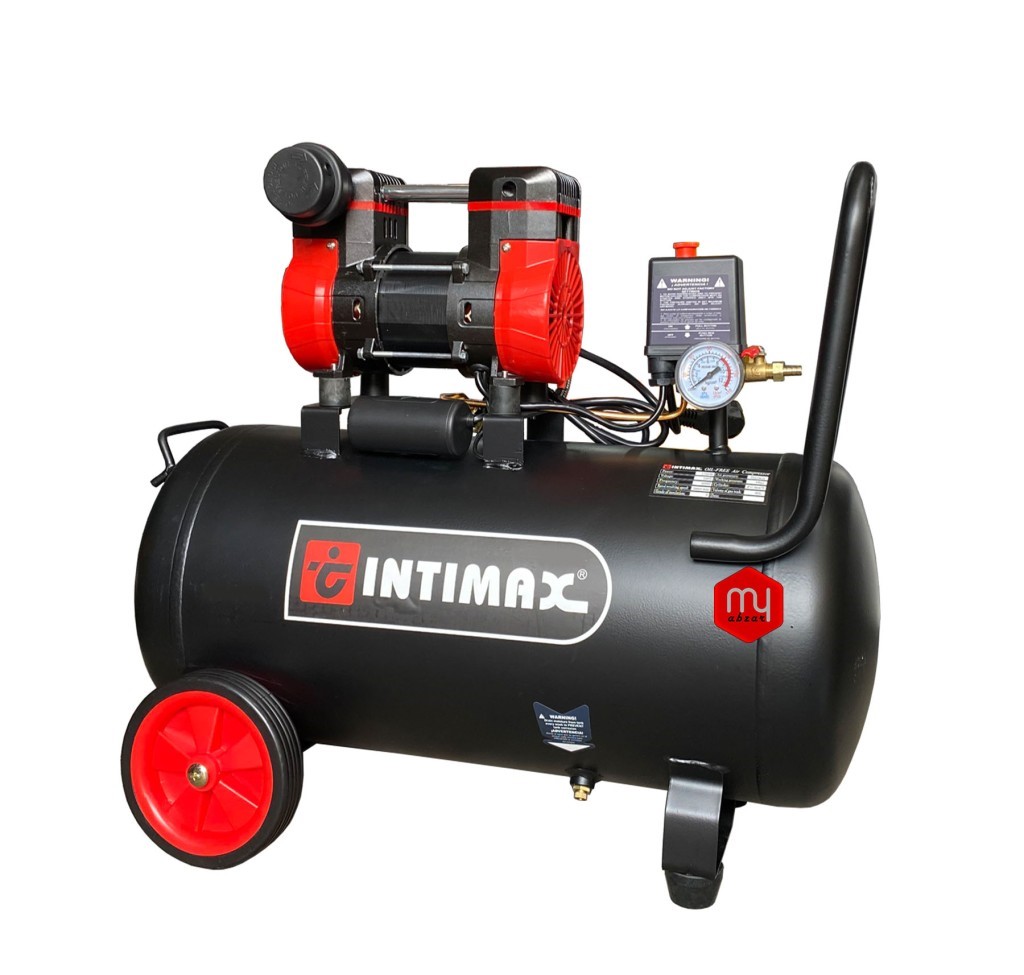 کمپرسور باد 30 لیتری سایلنت اینتیمکس INTIMAX مدل 30L - ابزار پلاس